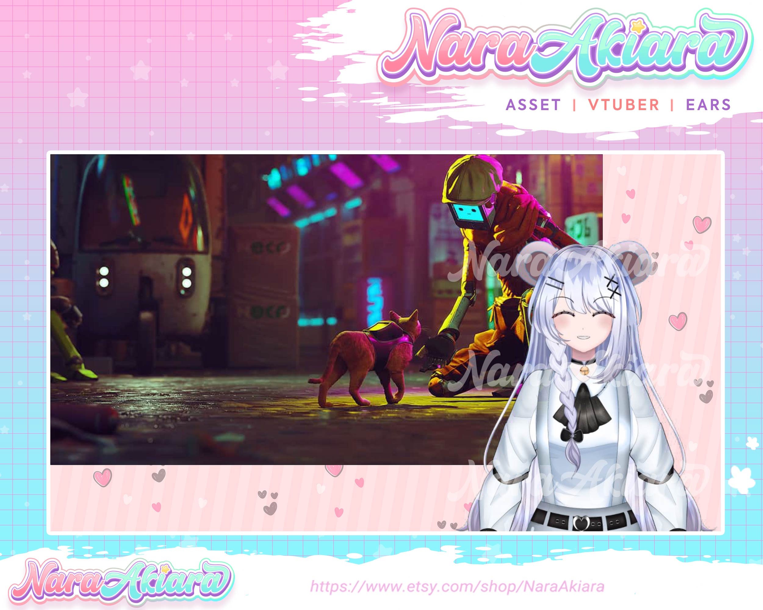 Vtuber Assets Vtuber Commission Live2d Assets Asset Animal - Etsy