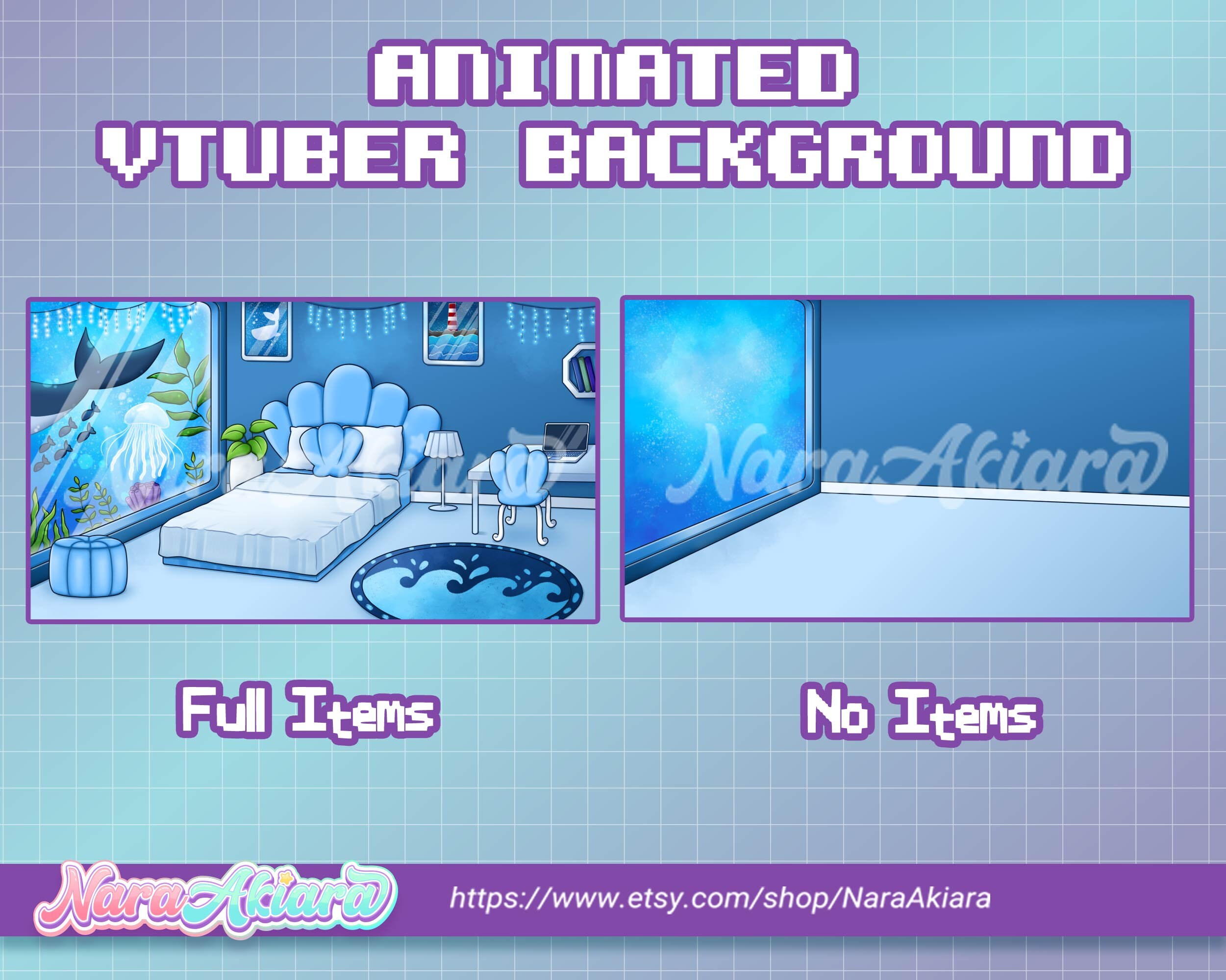 Pre-made Vtuber Background Room Design Vtuber Streaming - Etsy Ireland
