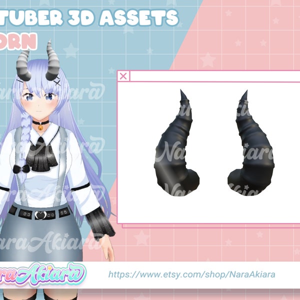 Vtuber Horn Assets - Etsy UK