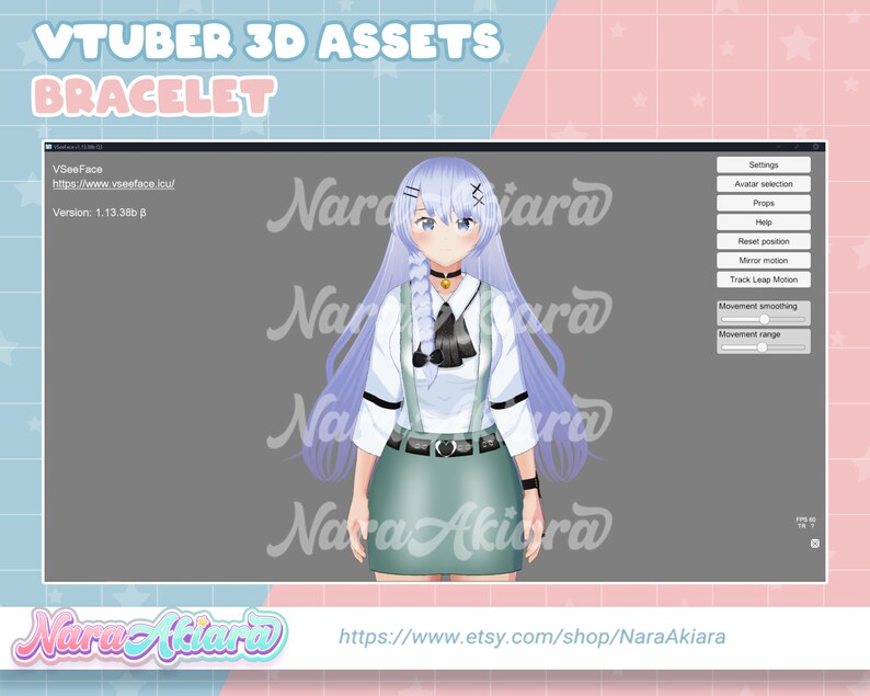 3D Vtuber Assets Vtuber Props Vtuber Accessories Vtuber - Etsy