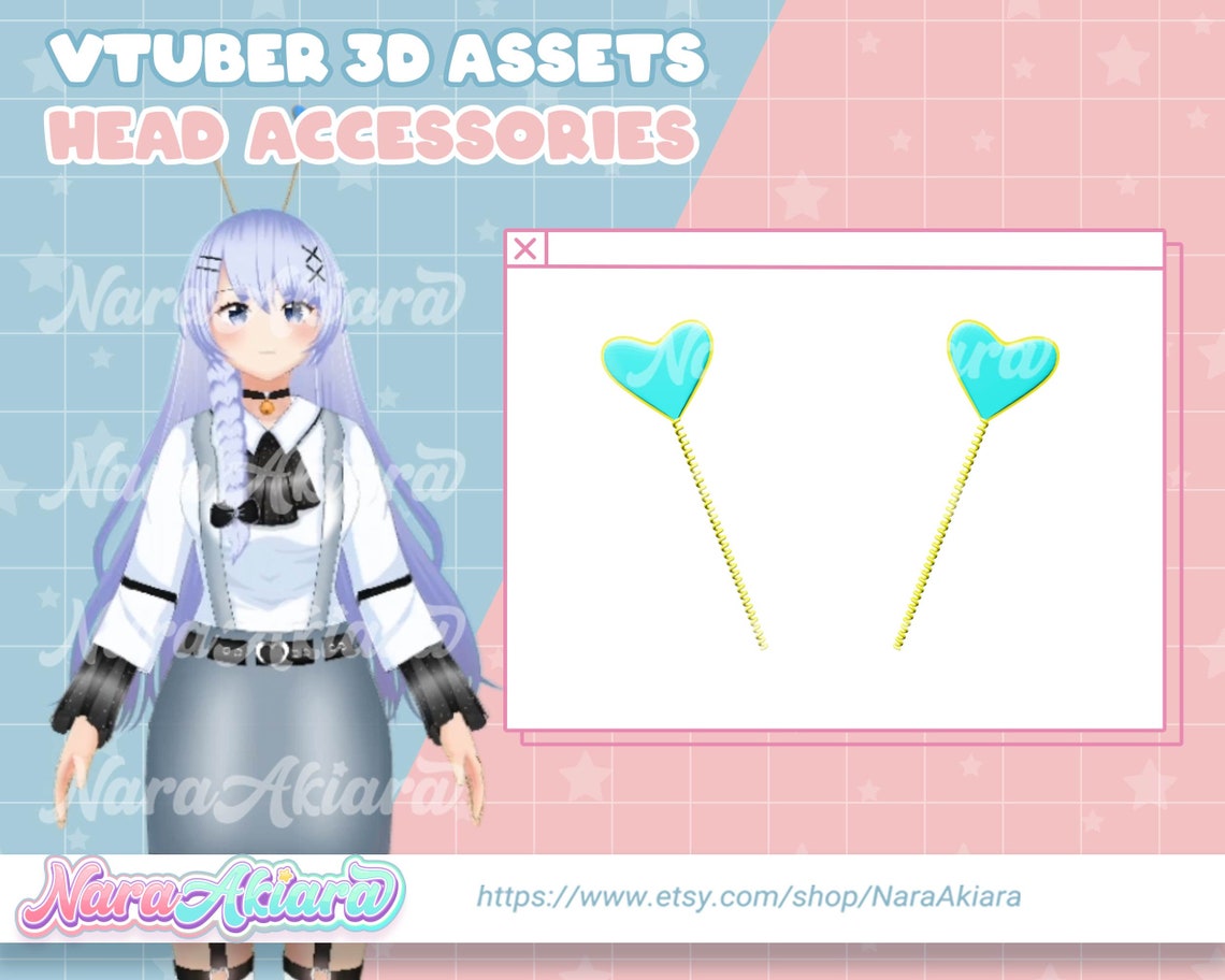 3D Vtuber Assets Vtuber Props Vtuber Accessories Vtuber - Etsy