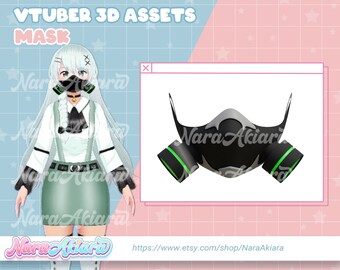 Vtuber Assets Mask - Etsy