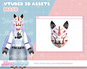 Vtuber Assets Mask - Etsy