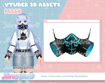 Vtuber Assets Mask - Etsy