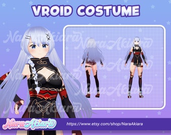 Vtuber Elegant Dress - Etsy
