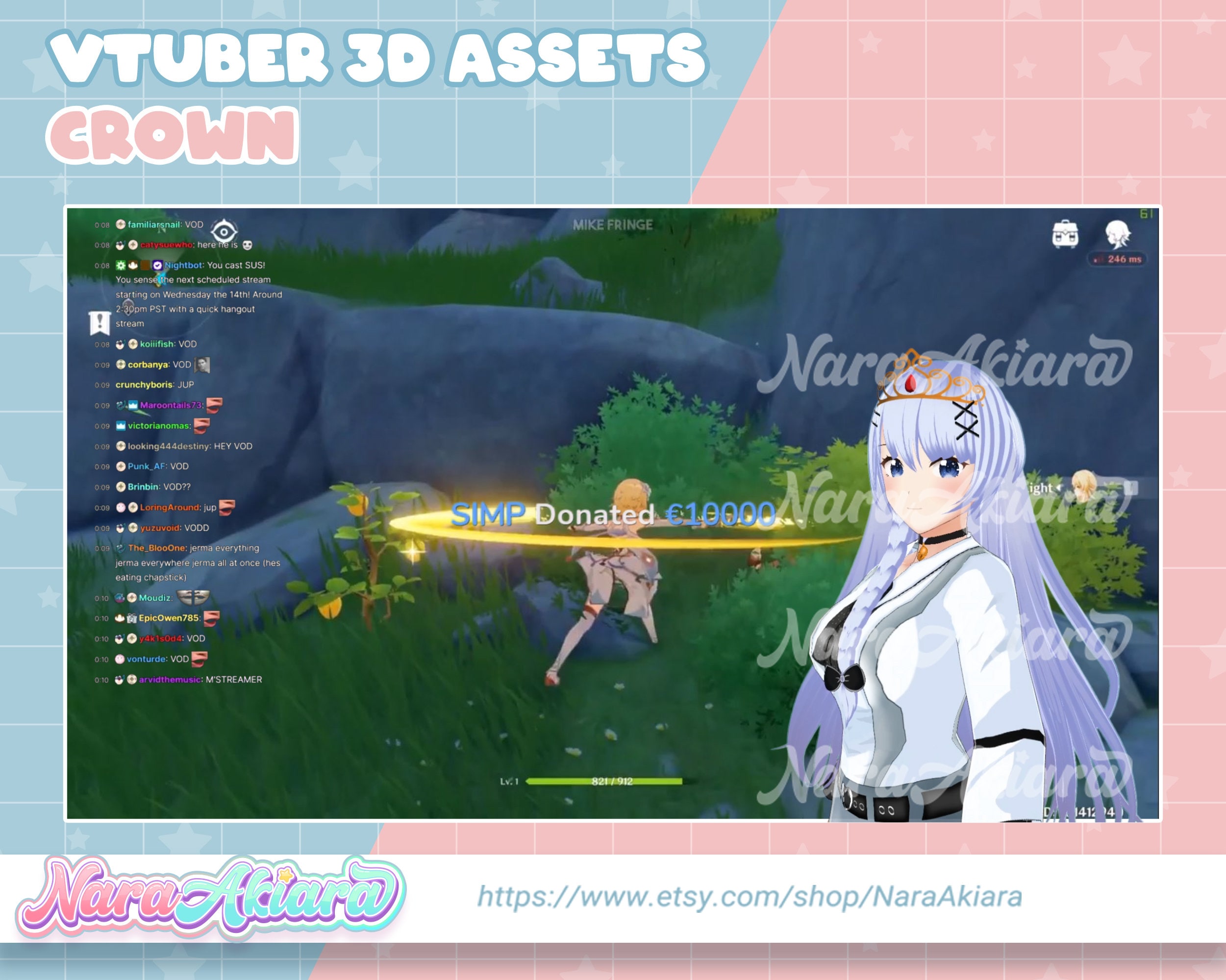 3D Vtuber Assets Vtuber Props Vtuber Accessories Vtuber - Etsy Canada