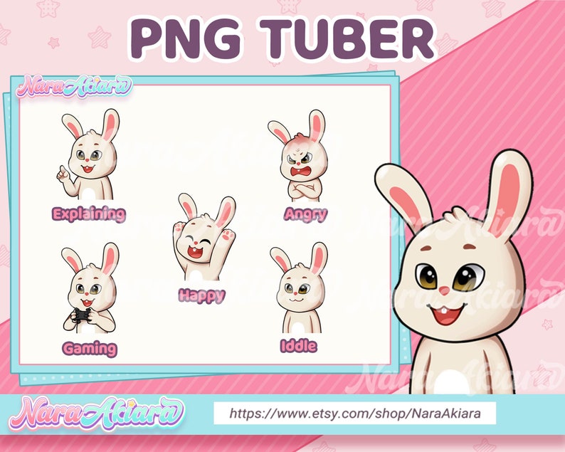 Png Tuber Pngtuber Avatar Pngtuber Male Pngtuber Model - Etsy