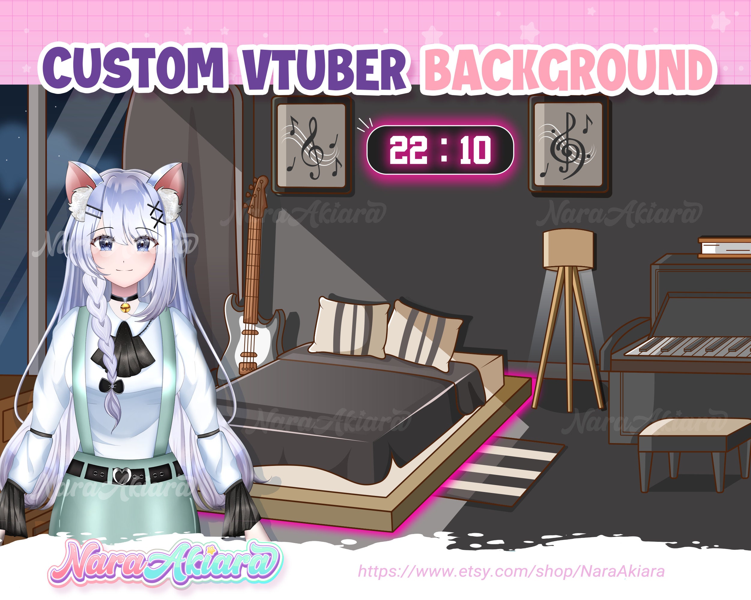 Vtuber Background Vtuber Background Vtuber Assets - Etsy Australia
