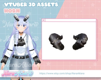 Vtuber Horn Assets - Etsy