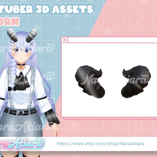 Vtuber Horn Assets - Etsy UK