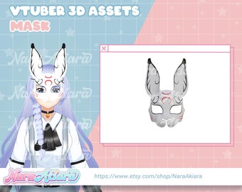 Vtuber Assets Mask - Etsy