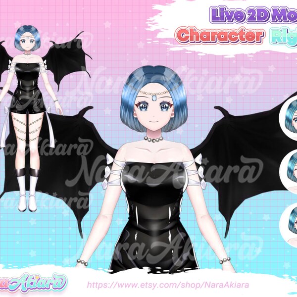 Vtuber Model Devil - Etsy