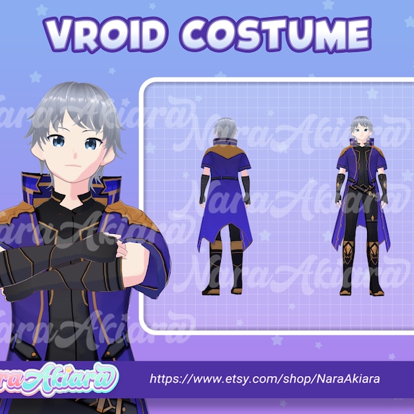 Male Vtuber Model - Etsy