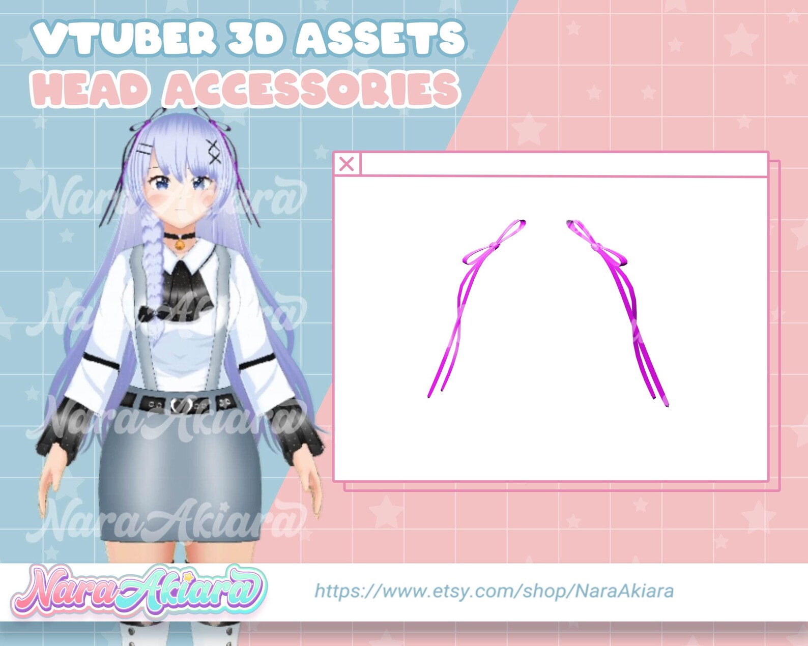 3D Vtuber Assets Vtuber Props Vtuber Accessories Vtuber - Etsy