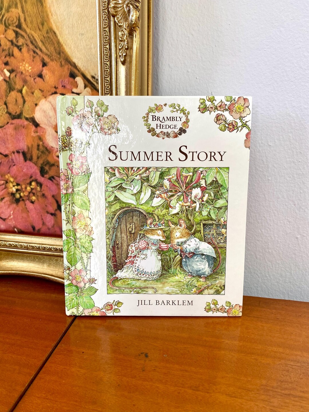 Vintage Brambly Hedge summer Story Hardcover Book by Jill Barklem With ...