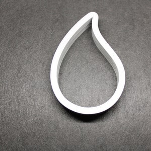Water Drop Tear Drop Rain Drop Shaped Polymer Clay Cutter Diy Clay ...