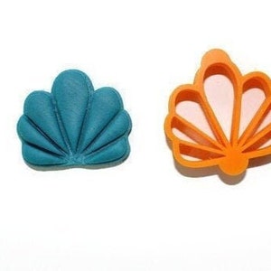 Scallop Shell 5 Polymer Clay Cutter | Diy Clay Tools and Accessories ...