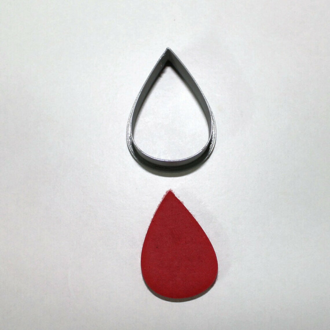 Tear Drop / Rain Drop / Water Drop Cutter Diy Clay Tools and - Etsy