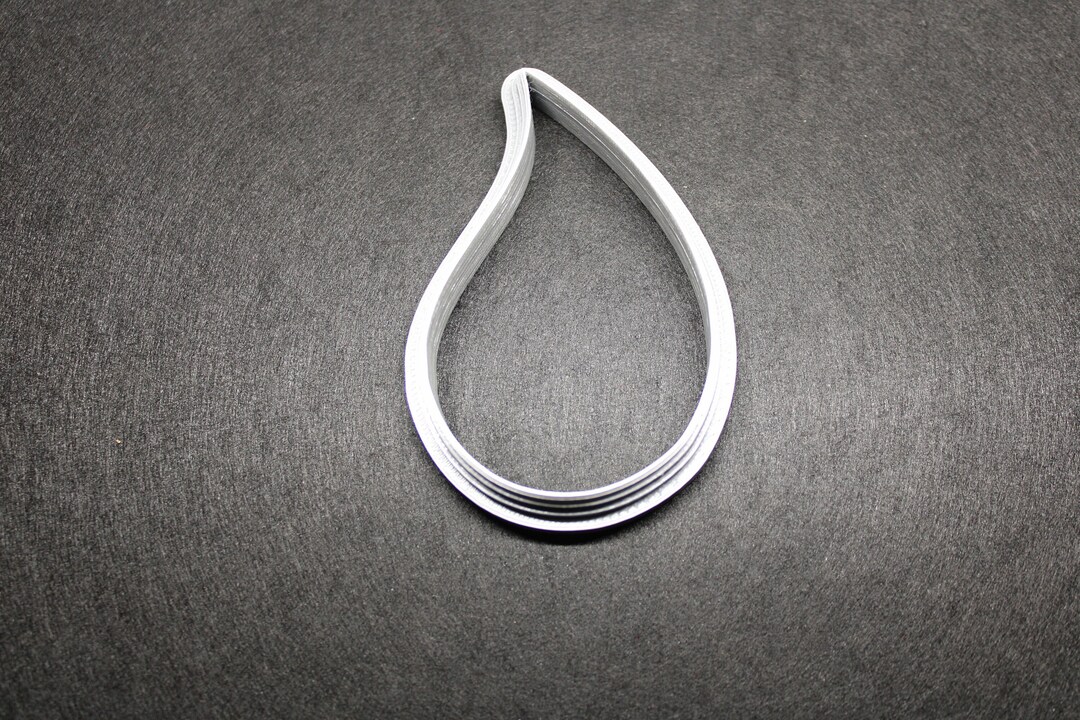 Water Drop Tear Drop Rain Drop Shaped Polymer Clay Cutter Diy Clay ...