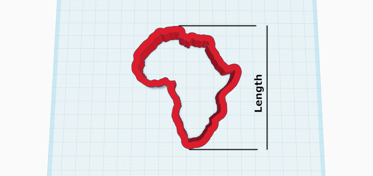 Africa Continent Polymer Clay Cutter - Etsy