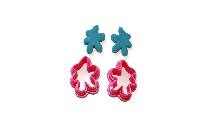 Amoeba / Organic Shape Polymer Clay Cutter Diy Clay Tools | Etsy