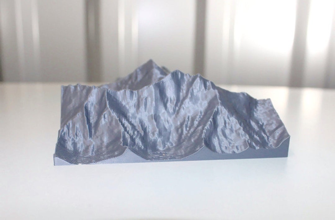 Mount Everest a 3d Printed Model / Home Decor / Bedroom Decor ...