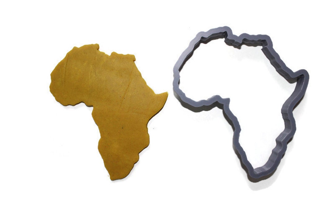 Africa Continent Polymer Clay Cutter - Etsy