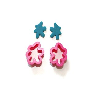 Amoeba / Organic Shape Polymer Clay Cutter | Diy Clay Tools and ...