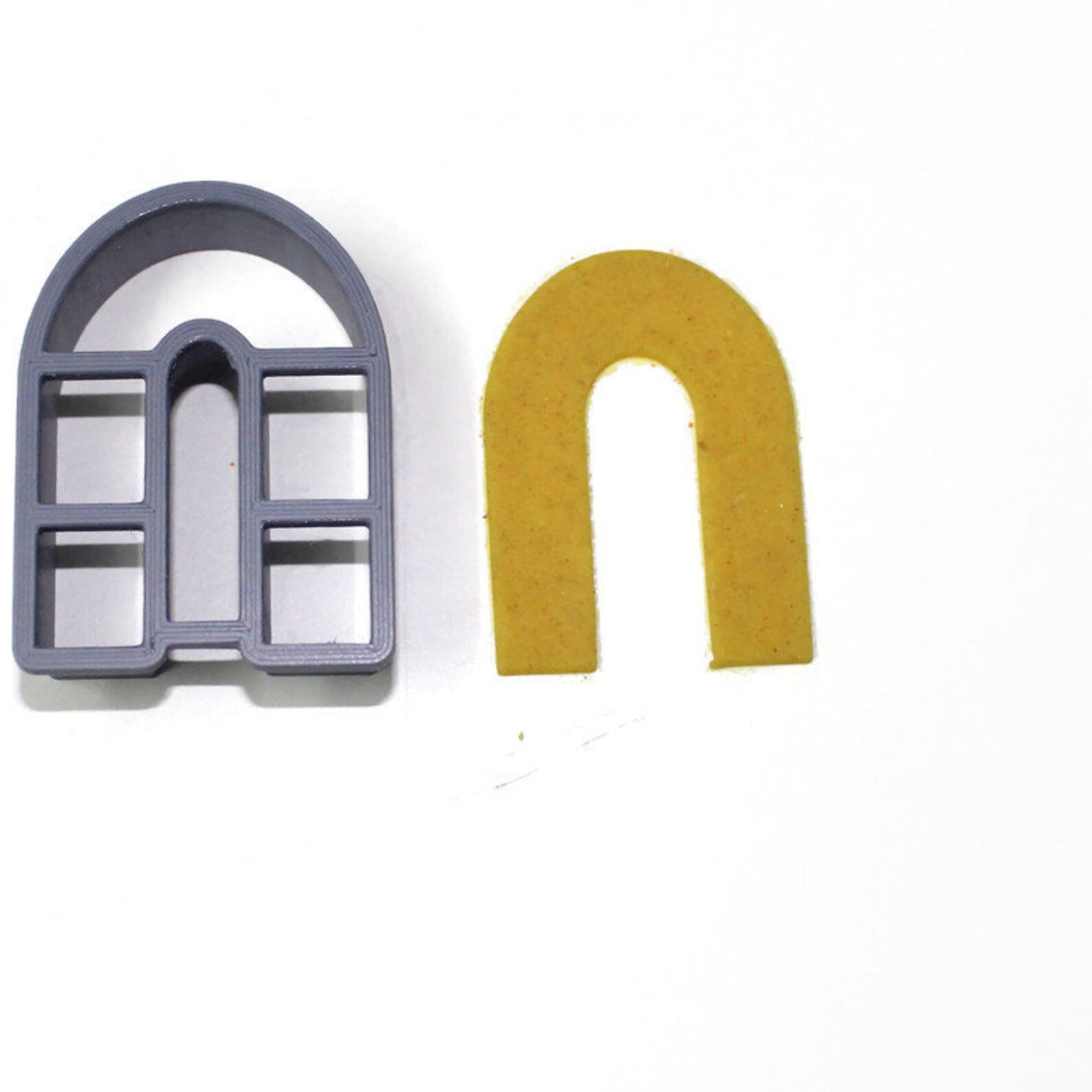 Inverted U Shape narrow / Arch / Magnet Clay Cutter Diy | Etsy