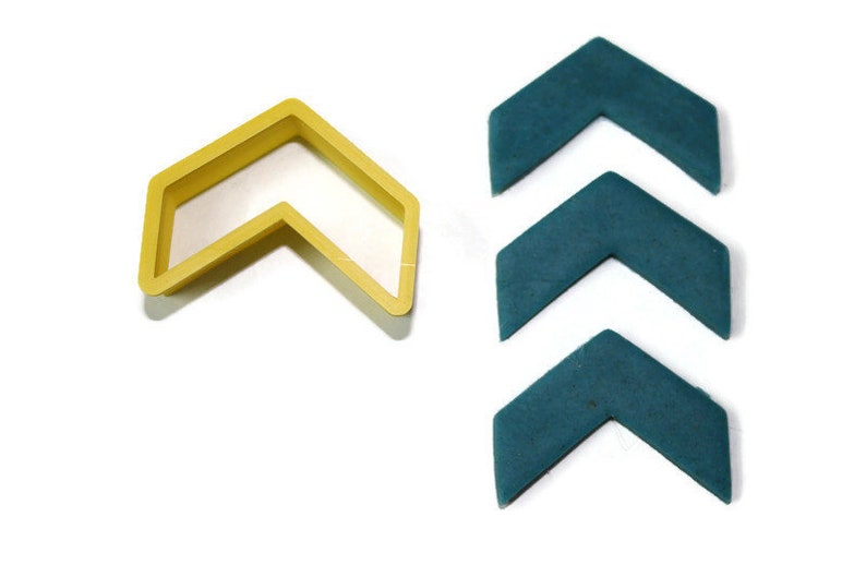 Chevron Polymer Clay Cutter Diy Clay Tools and Accessories - Etsy