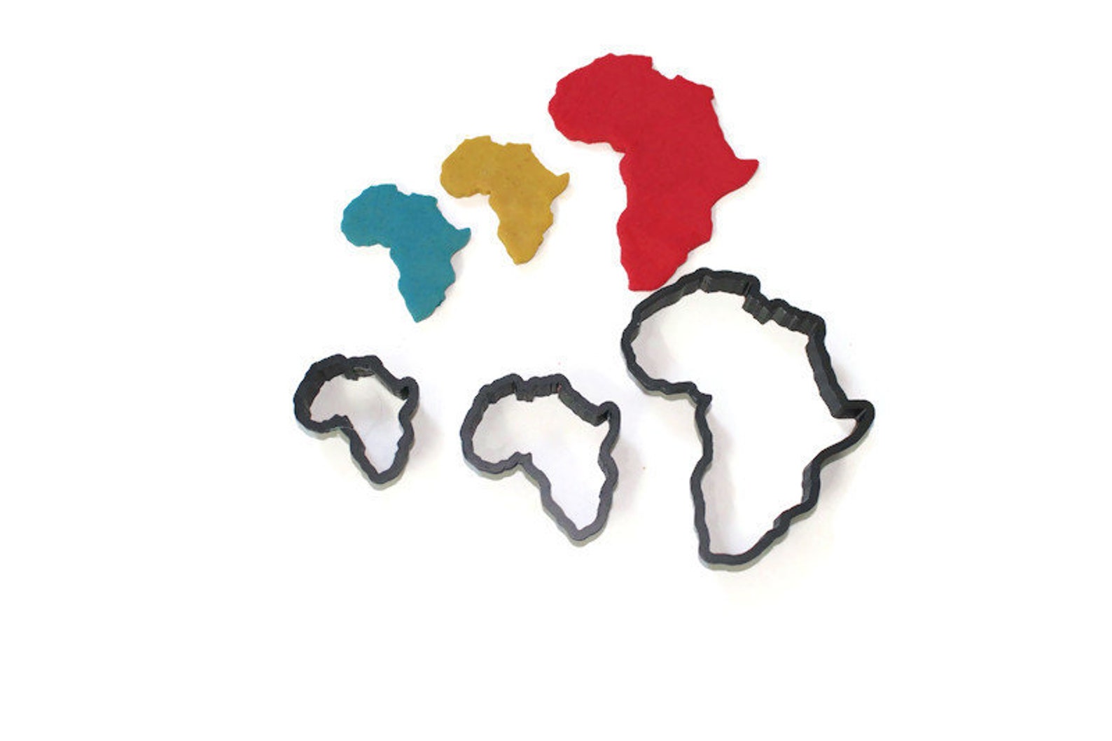 Africa Continent Polymer Clay Cutter - Etsy