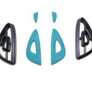 Elongated Rounded Triangles 2 Donut Polymer Clay Cutter Diy Clay Tools ...