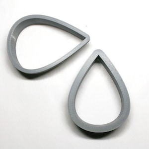 Tear Drop / Rain Drop / Water Drop Cutter | Diy Clay Tools and ...