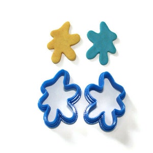 Amoeba / Organic Shape Polymer Clay Cutter | Diy Clay Tools and ...