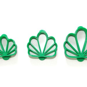 Scallop shell 5 polymer clay cutter diy clay tools and | Etsy