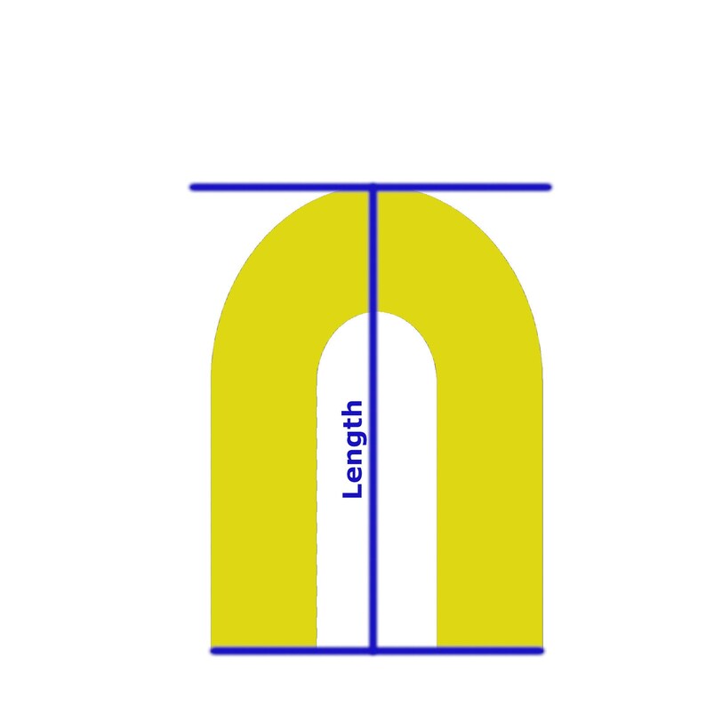 Inverted U Shape narrow / Arch / Magnet Clay Cutter Diy | Etsy