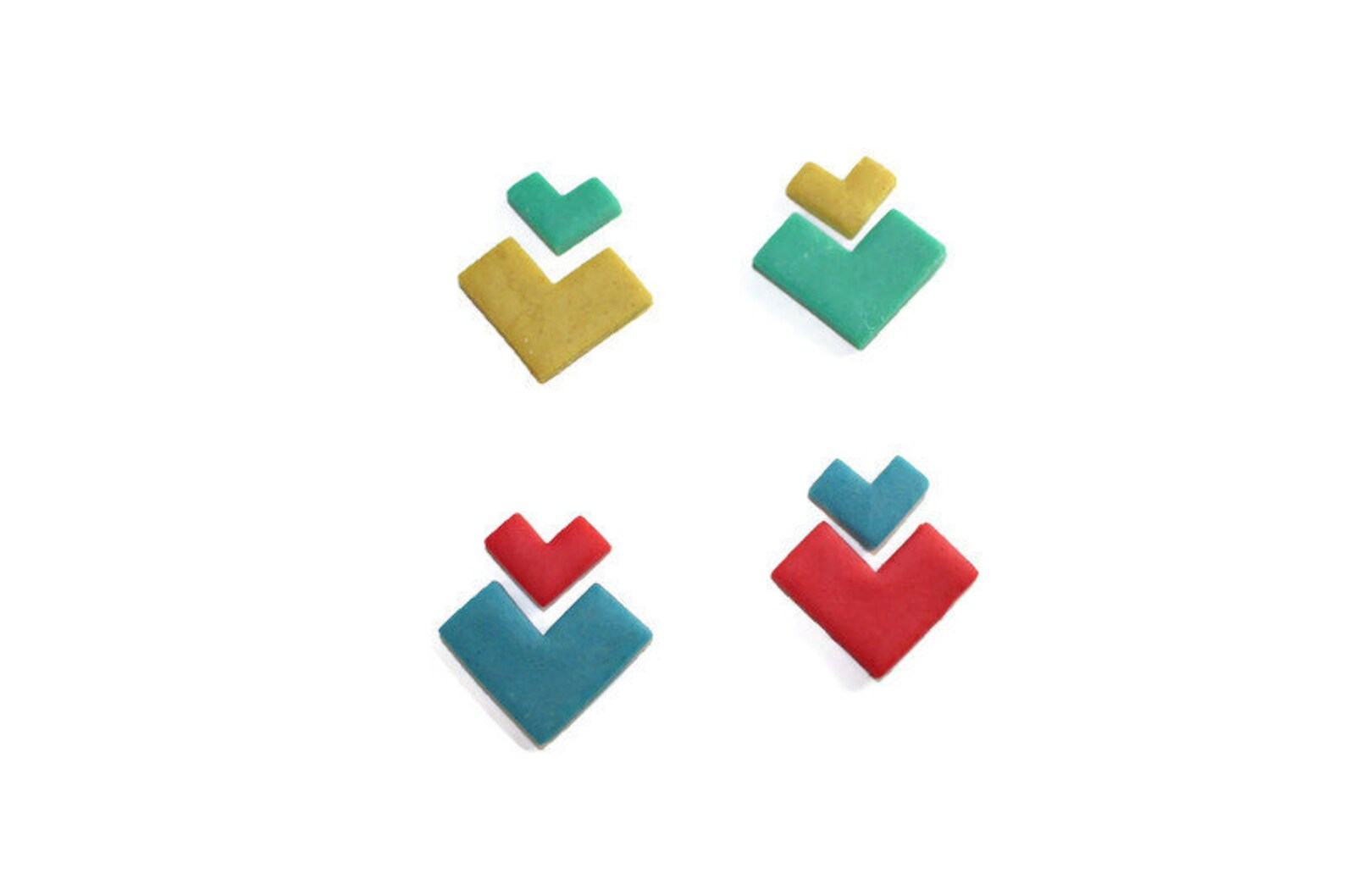 V Shape, L Shape, Three Quarter Square Polymer Clay Cutter | Diy Clay ...