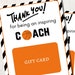 Printable Basketball Coach Gift, Printable Gift Card Holder, Basketball ...