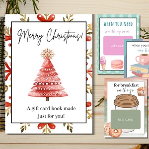 Christmas Gift Card Book, Gift for College Student, Christmas Gift for ...