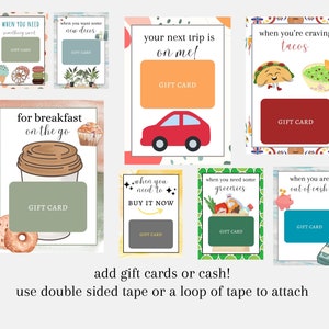 Christmas Gift Card Book, Gift for College Student, Christmas Gift for ...