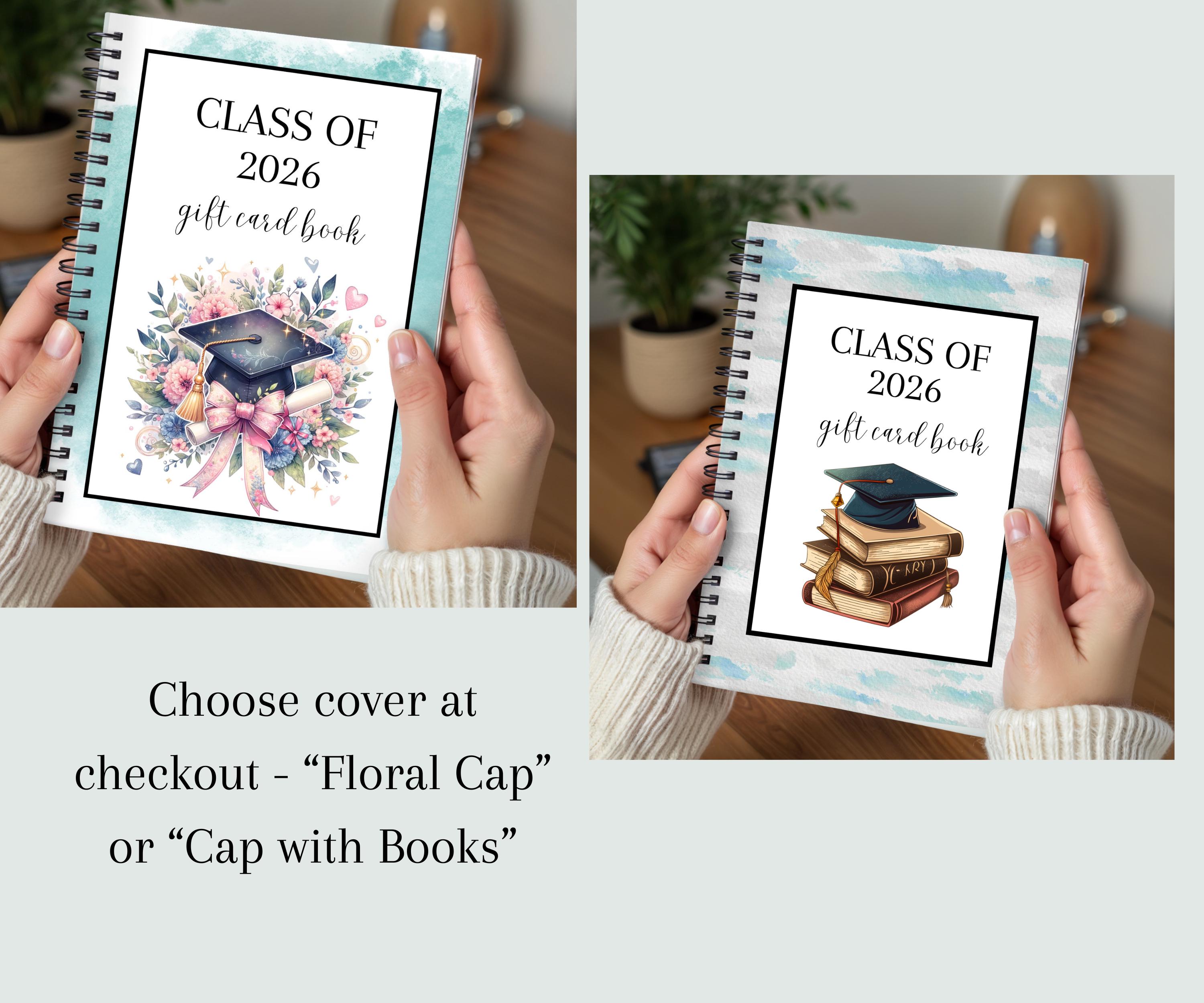 Graduation Gift Card Book, High School Graduation Gift, College ...