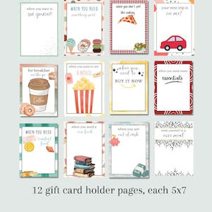Christmas Gift Card Book, Gift for College Student, Christmas Gift for ...