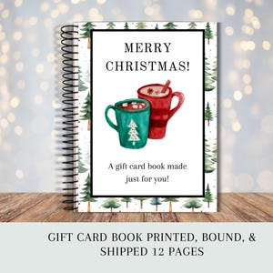Christmas Gift Card Book, Gift for College Student, Christmas Gift for ...