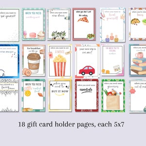 Christmas Gift Card Book, Gift for College Student, Christmas Gift for ...