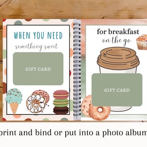 Christmas Gift Card Book, Gift for College Student, Christmas Gift for ...