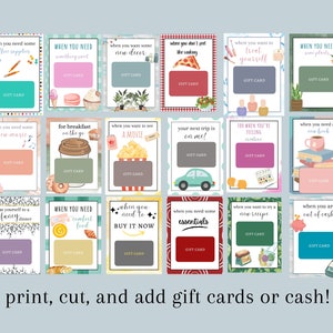 Printable Gift Card Book, Retirement Gift Card Book, Gift Card Photo ...
