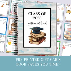 Graduation Gift Card Book, High School Graduation Gift, College ...