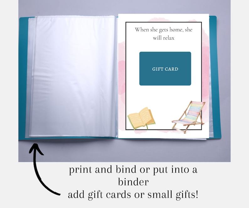 If You Give A Teacher A Summer Break, Editable Teacher Gift Card Book ...