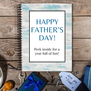 Father's Day Gift Card Book, Printable Gift Card Book, Gift for Husband ...