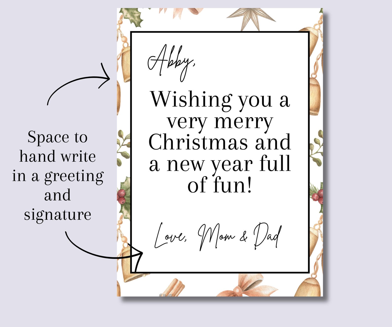 Christmas Gift Card Book, Gift for College Student, Christmas Gift for ...